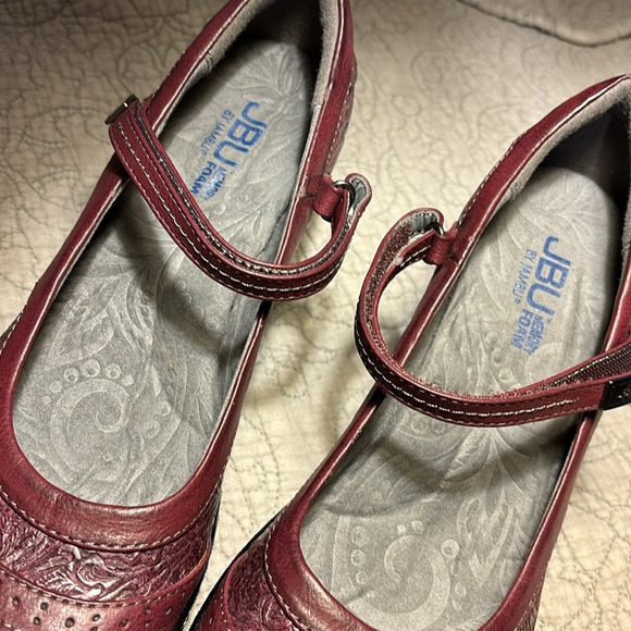 JBU | Shoes | Jbu Jambu Melrose Embossed Vegan Leather Mary Janes W ...